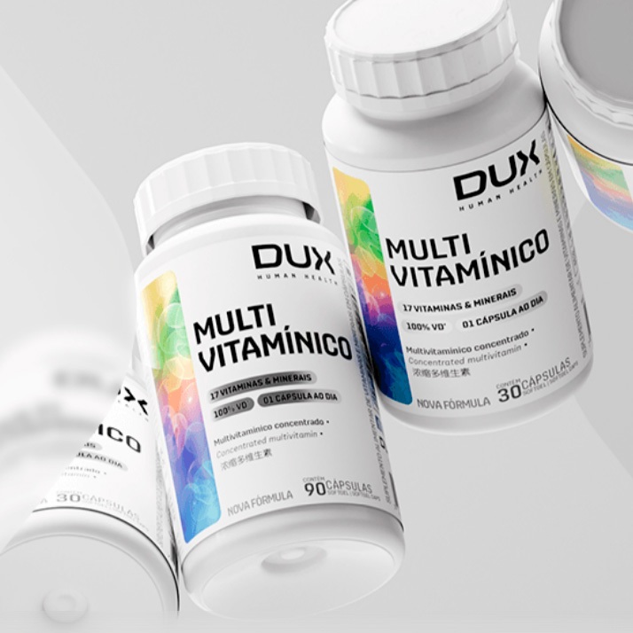 Multivitamínico - 30 Cápsulas - Dux Nutrition - FITFIELD