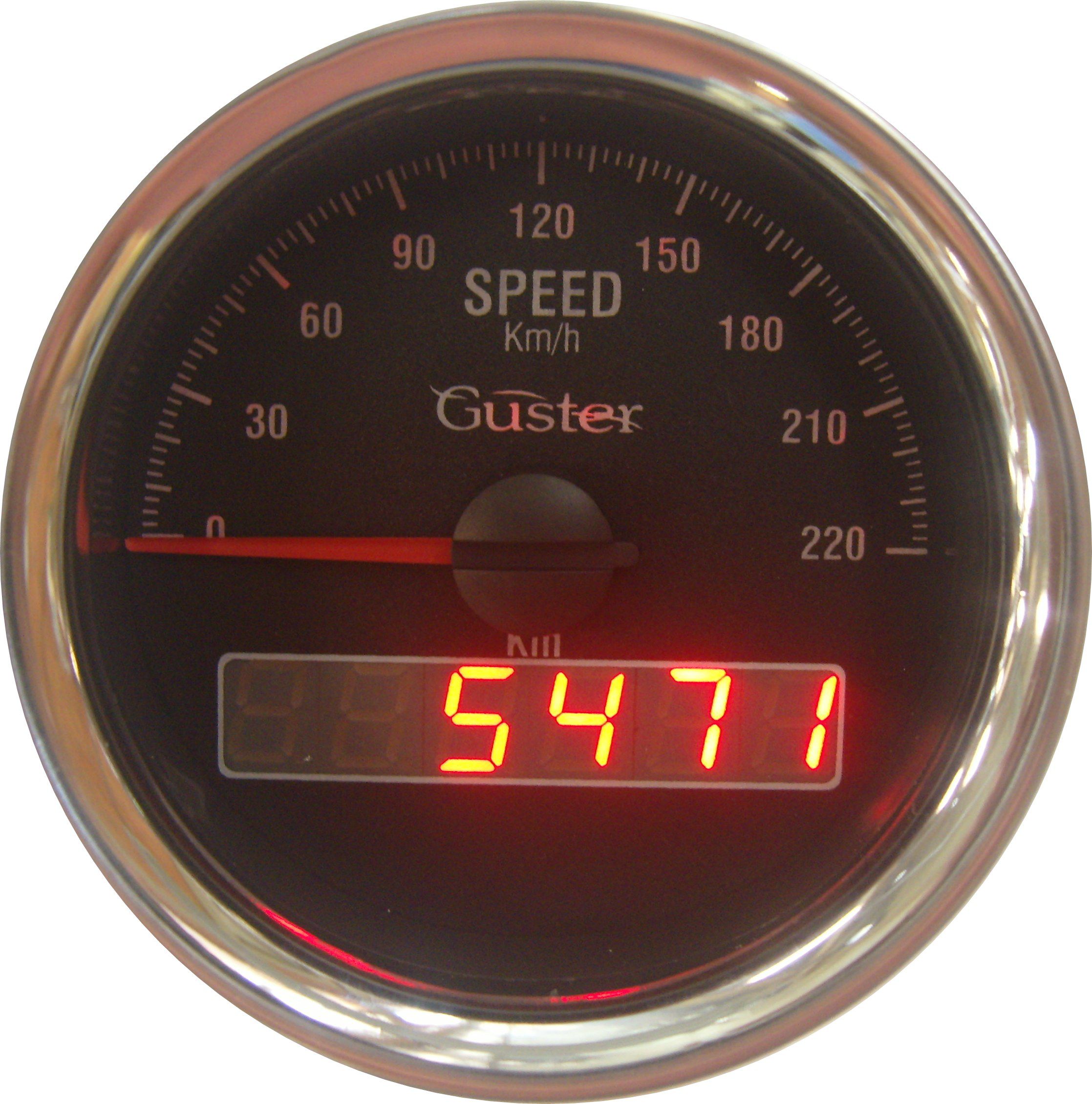 Velocímetro Eletrônico Digital Programável - Cronometer Instrumentos de ...