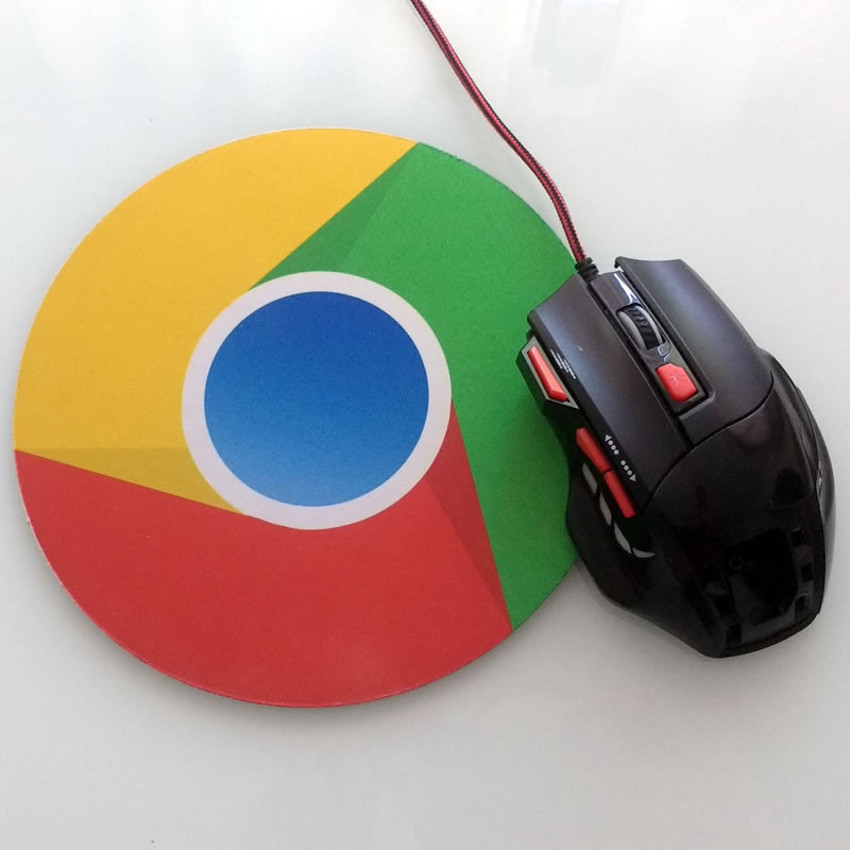 Mouse Pad Chrome - Caneca do Dev - Canecas e produtos de programação
