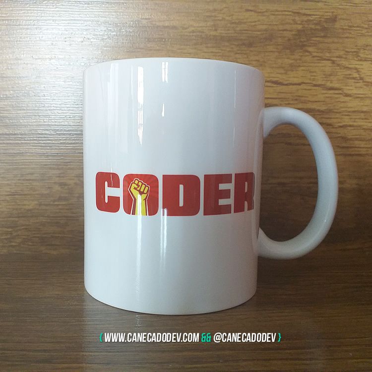 Caneca Coder - Caneca do Dev - Canecas e produtos de programação