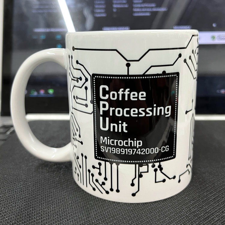 Caneca CPU Coffee Processing Unit - Caneca do Dev - Canecas e produtos ...