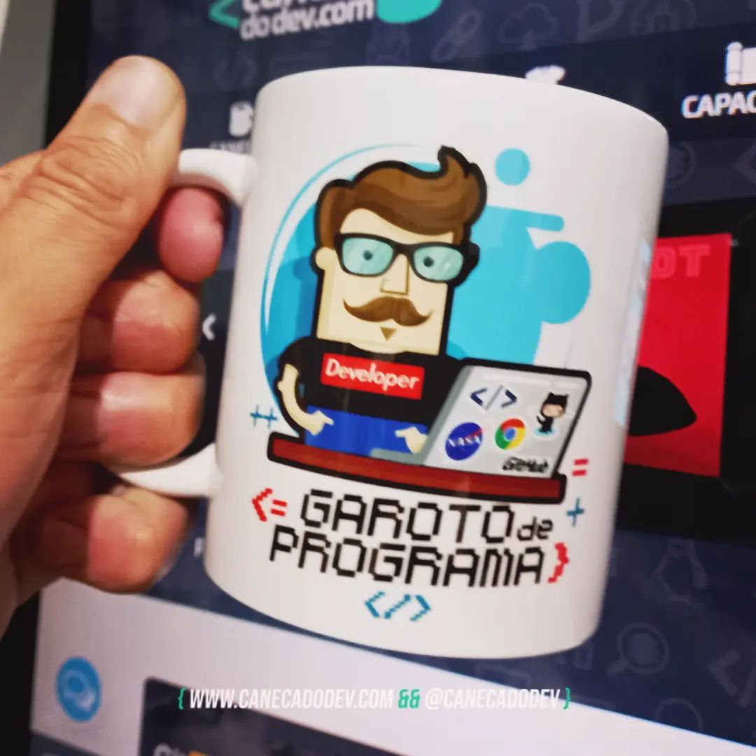 Caneca Garoto de Programa - Caneca do Dev - Canecas e produtos de ...