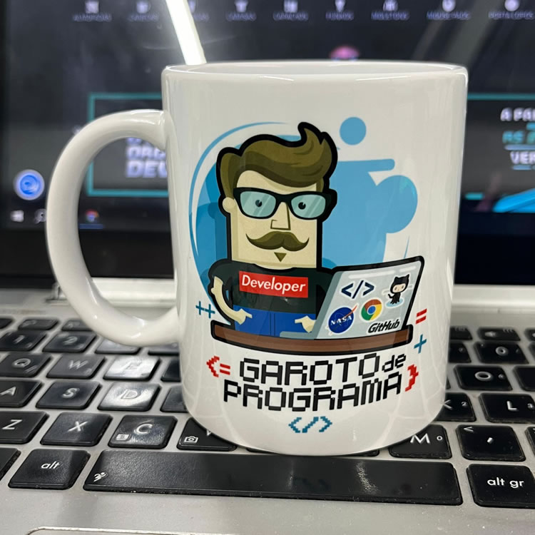 Caneca Garoto de Programa - Caneca do Dev - Canecas e produtos de ...