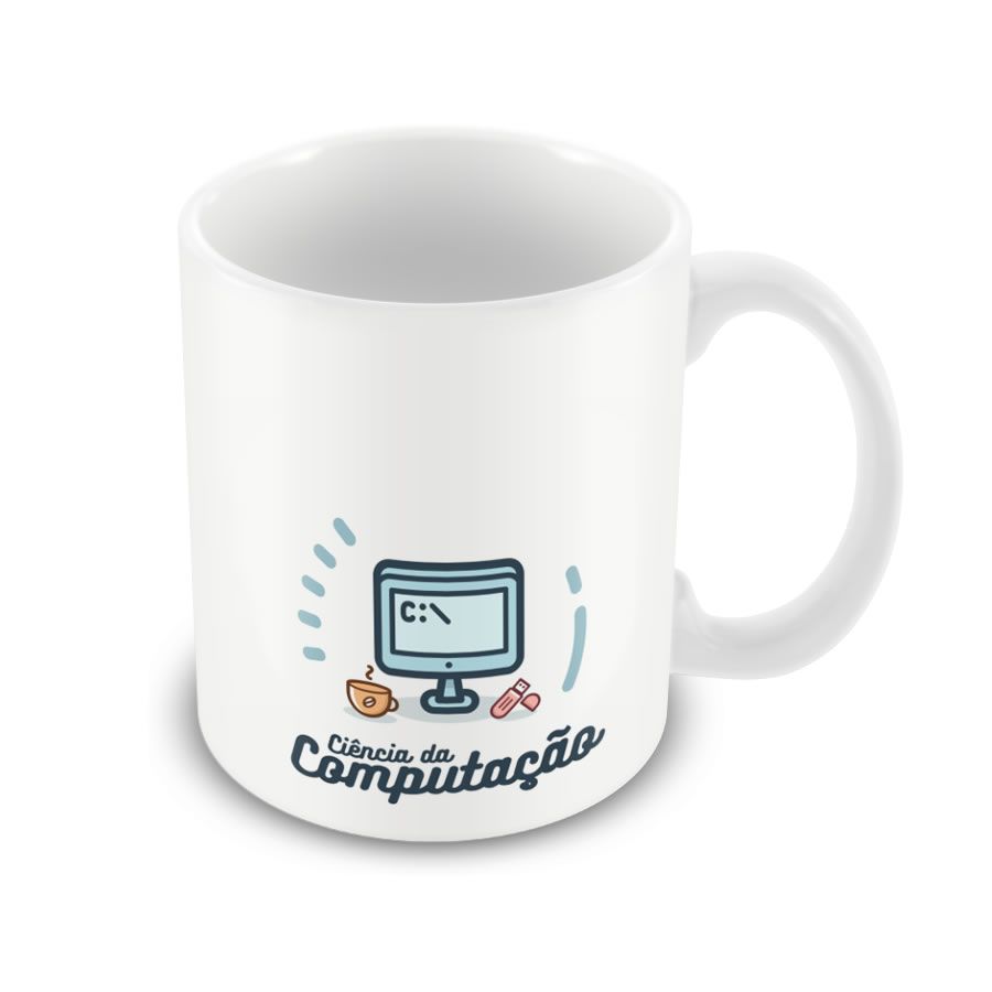 Caneca Ciência da Computação - Caneca do Dev - Canecas e produtos de ...