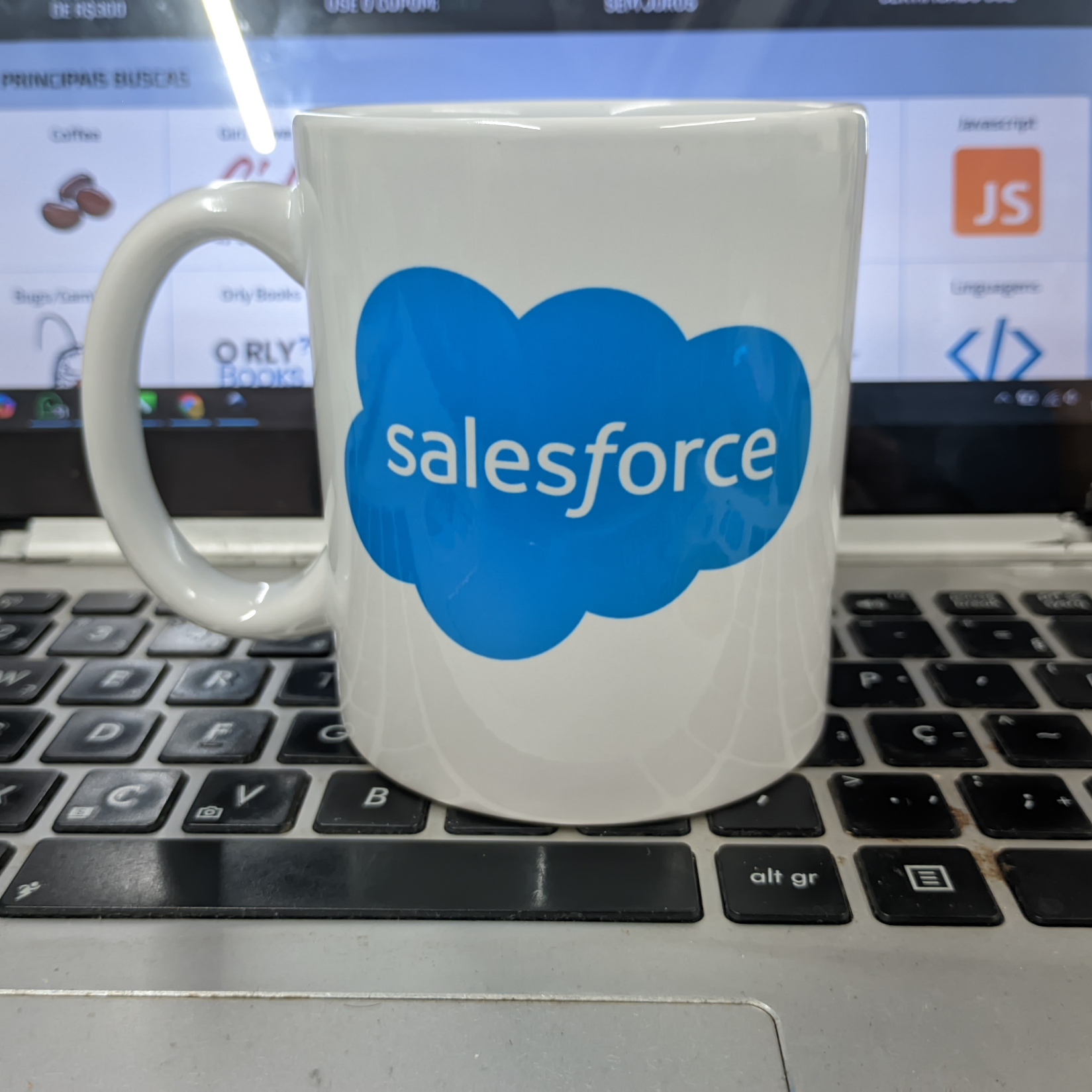 Caneca Salesforce - Caneca do Dev - Canecas e produtos de programação
