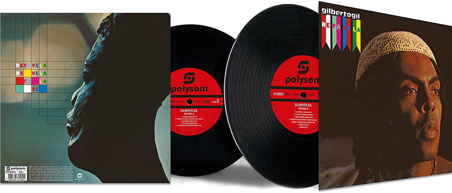 Vinil LP Gilberto Gil – Refavela [lacrado] - Rua6 Graffitishop