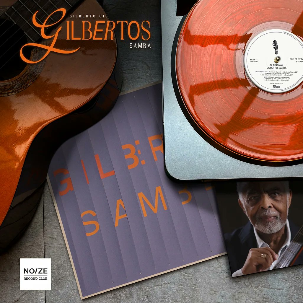 Vinil LP Gilberto Gil | Gilbertos Sambas Noize Record Club - Rua6 ...