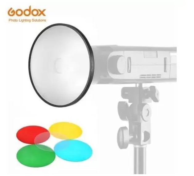 Refletor Mini Para A200 Pro Com 5 Filtros Cores - Godox - Loja dos ...