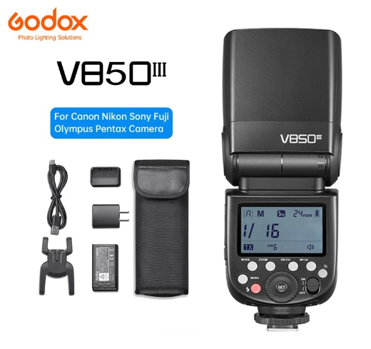 Flash Speedlite GODOX Kit 850III - Loja dos Marios - Equipamentos de ...