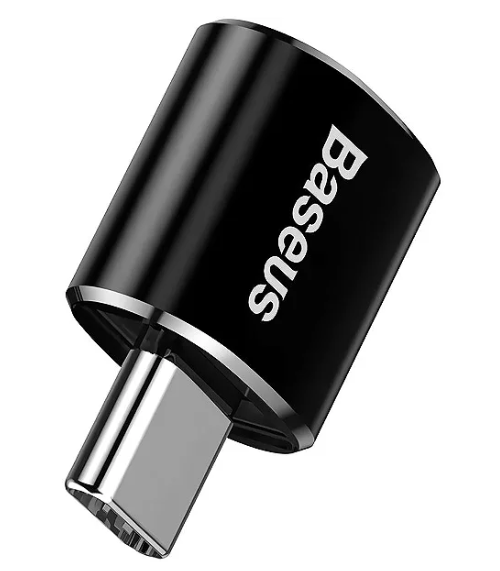Adaptador Baseus USB-A A USB-C - Preto (CAAOTG-01) - Loja dos Marios ...