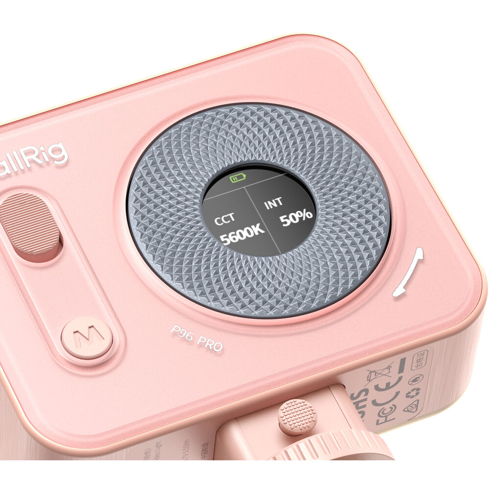 SmallRig 4786 Mini Luz LED de Vídeo Vibe P96 Pro 5 W - Rosa - Loja dos ...