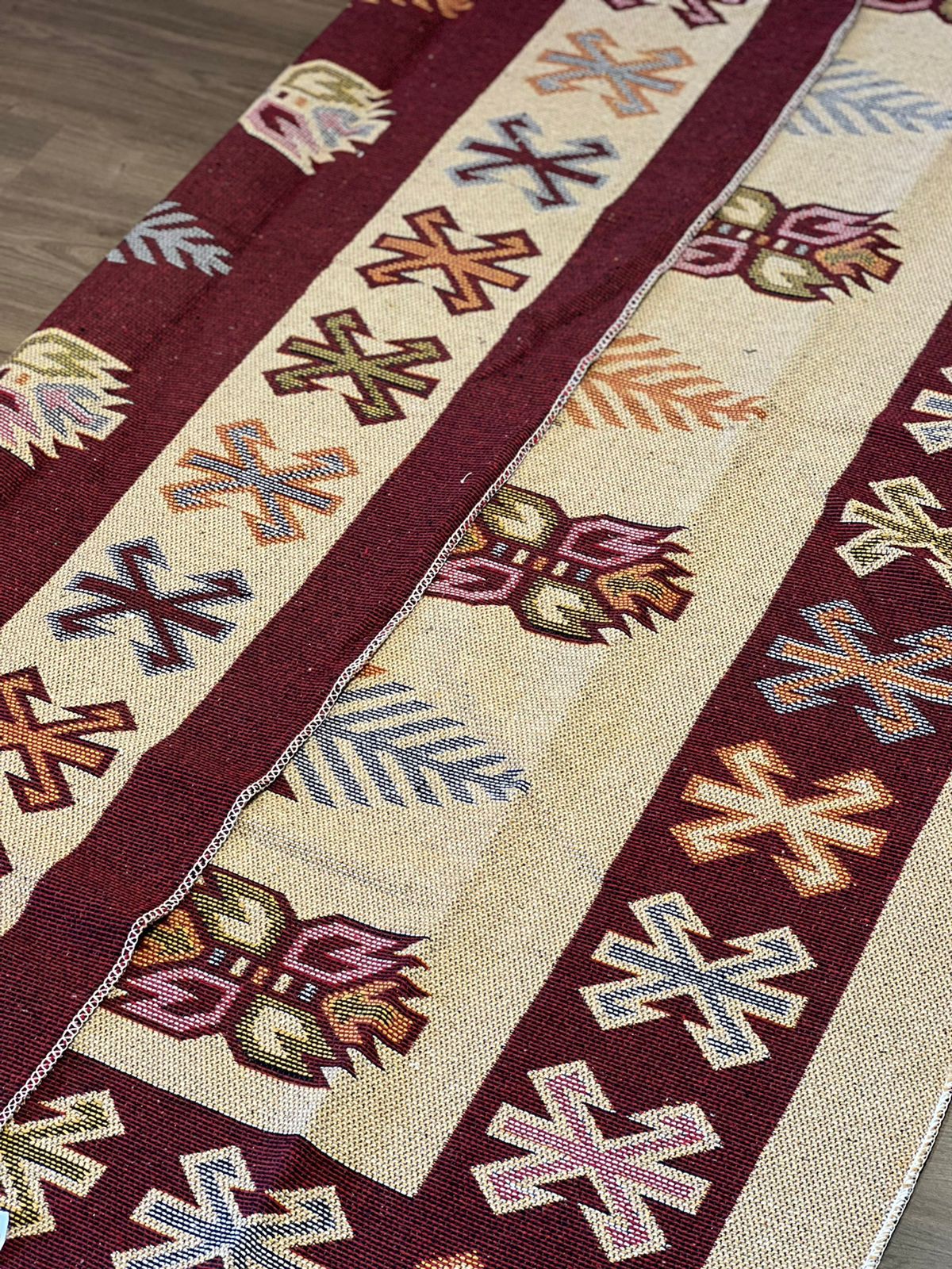 Tapete - Dupla Face - Turco - 2,00 x 1,40MT - Vermelho - Marrocos For ...