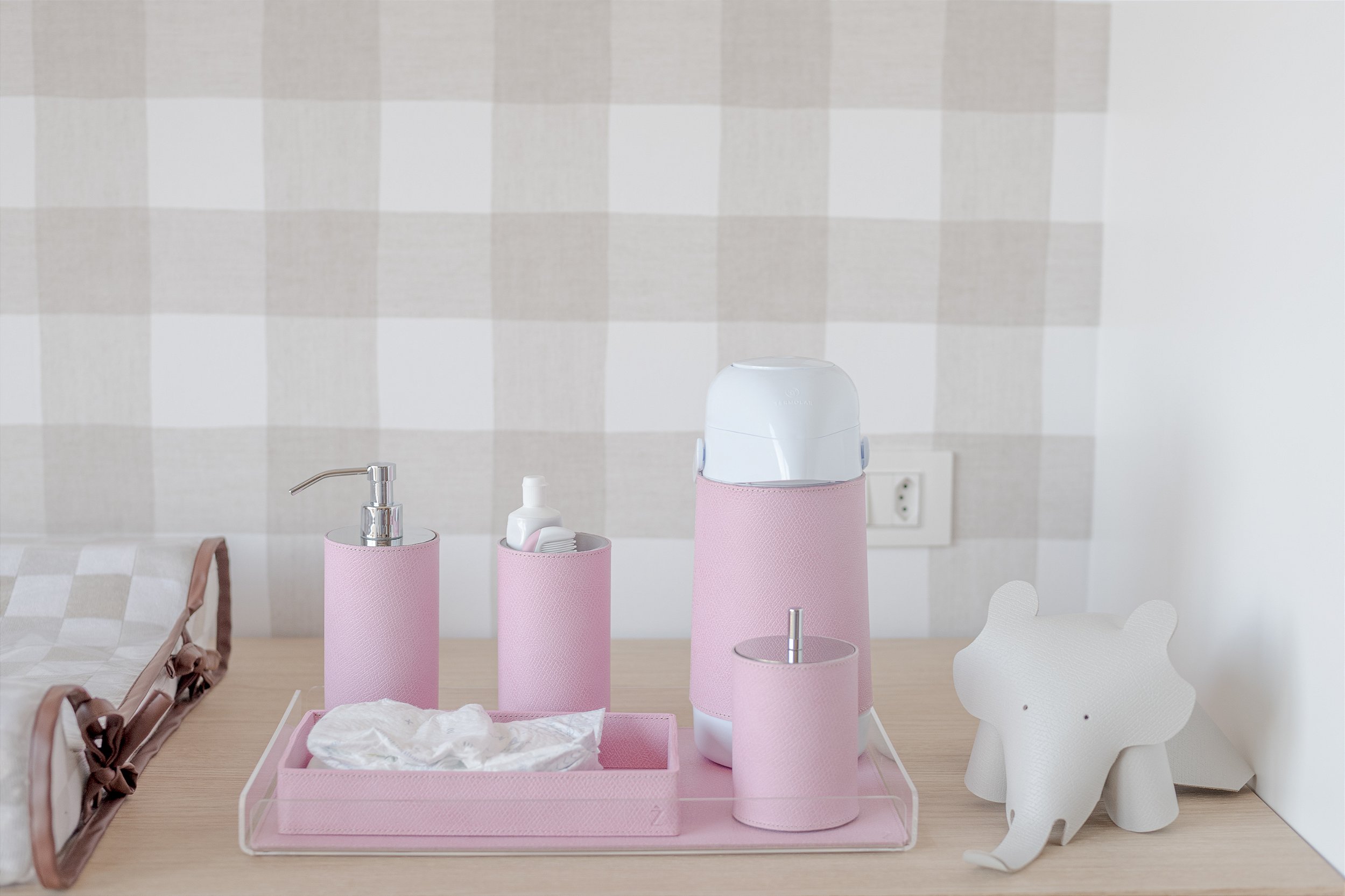 Bandejinhas Organizadoras em couro - Zanquê - Leather Home Decor