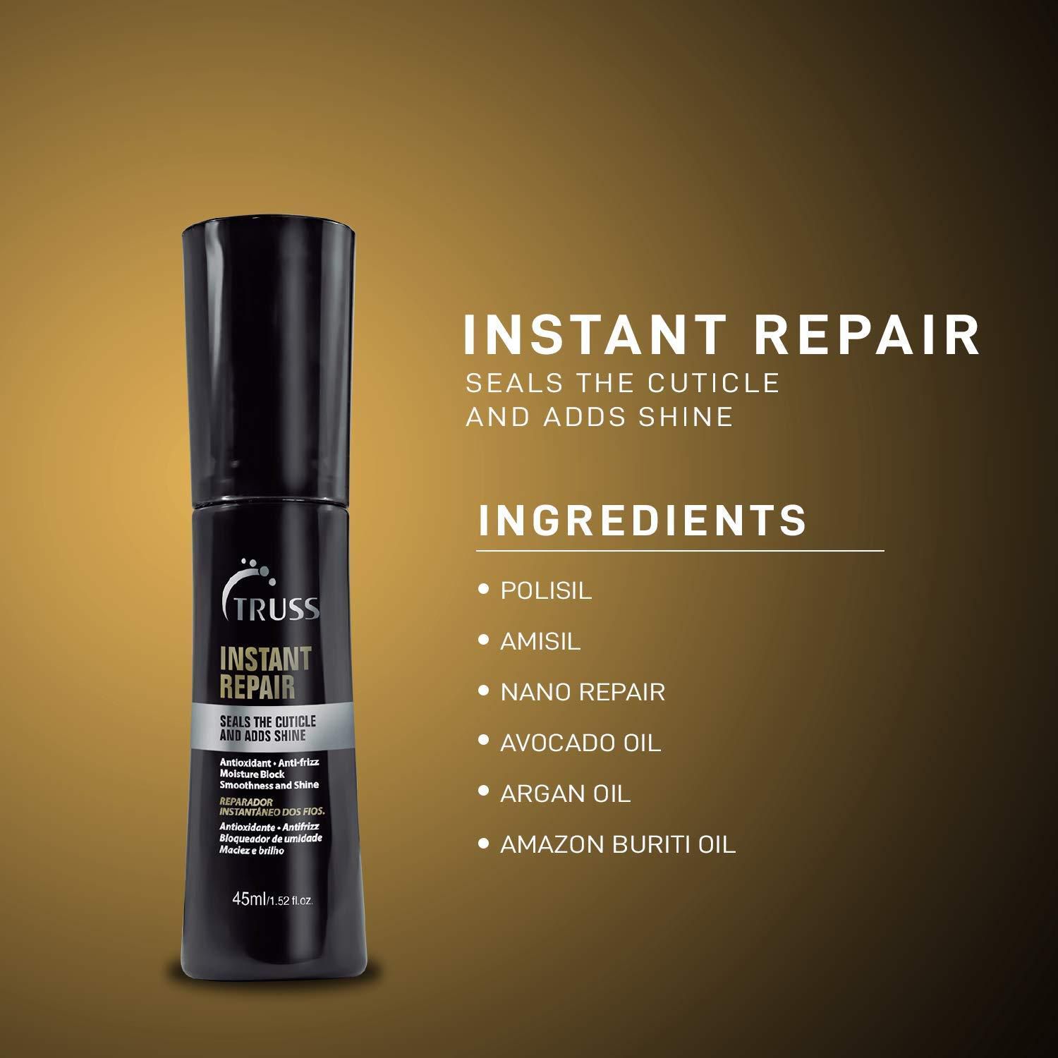 Truss Instant Repair - Óleo Capilar 45ml - Cosméticos LC - Cosméticos ...