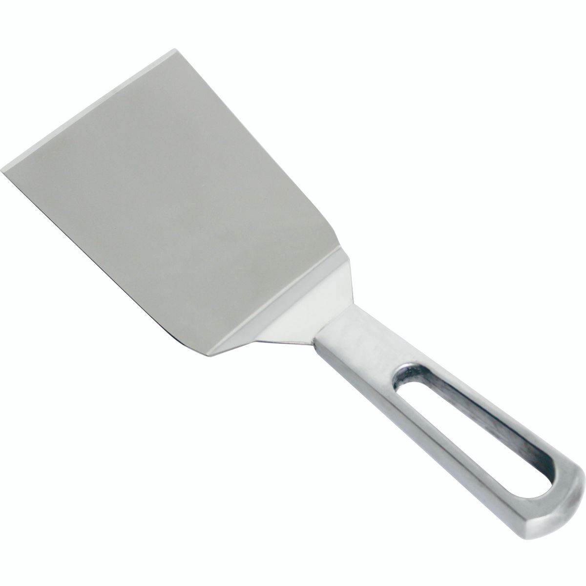 Espatula Curva Profissional Inox 10cm com Cabo em Alumínio Fundido ...