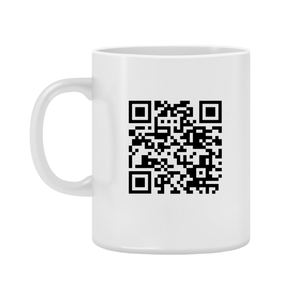 Caneca Personalizada com QR Code - JenCam Arte & design