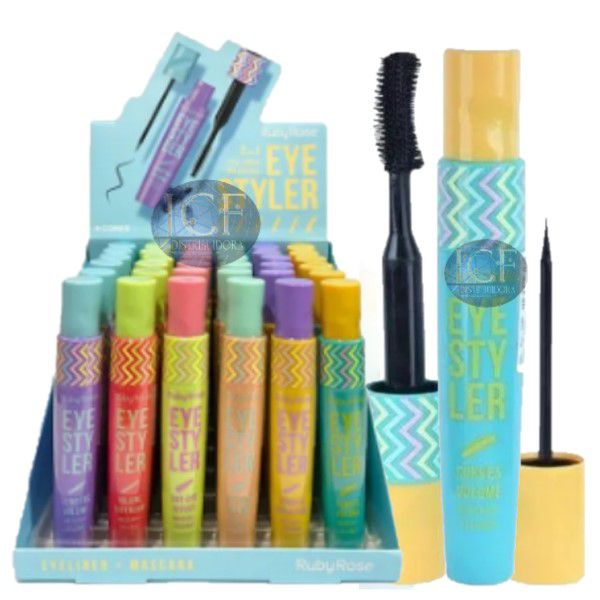 Ruby Rose - Eye Styler 2 in 1 Delineador + Mascara HB8310 - 36 Unid ...