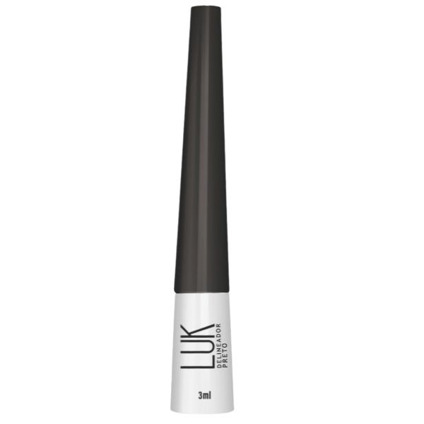 Luk Makeup - Delineador Líquido Preto LU008 - Unitário - Distribuidora ...