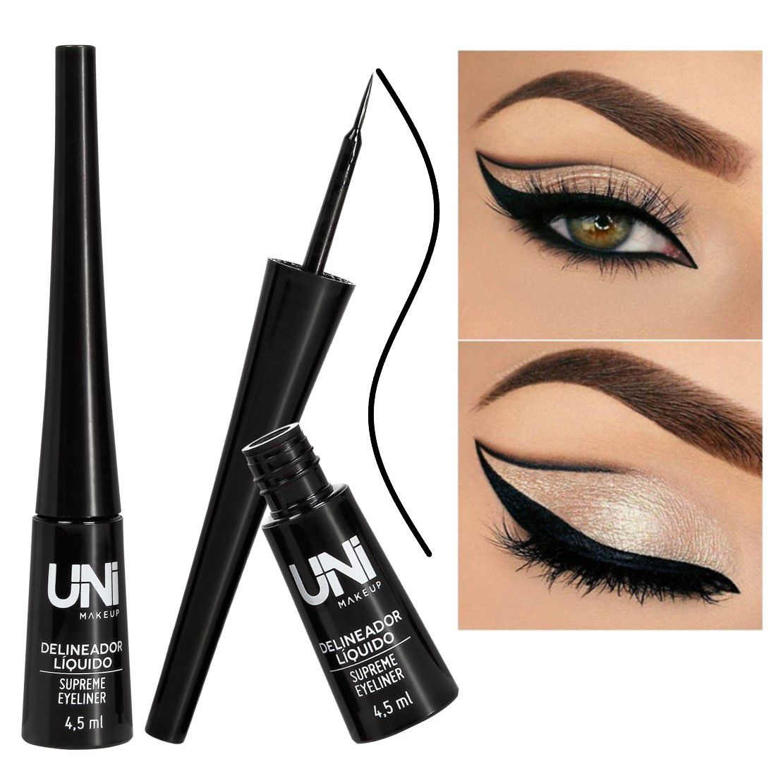 Uni Makeup - Delineador Liquido Supreme Eyeliner DL68D - Distribuidora ...