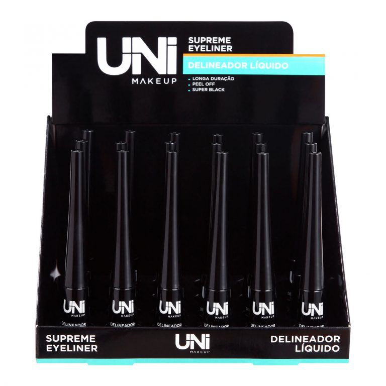 Uni Makeup - Delineador Liquido Supreme DL68D - 24 Unid - Distribuidora ...