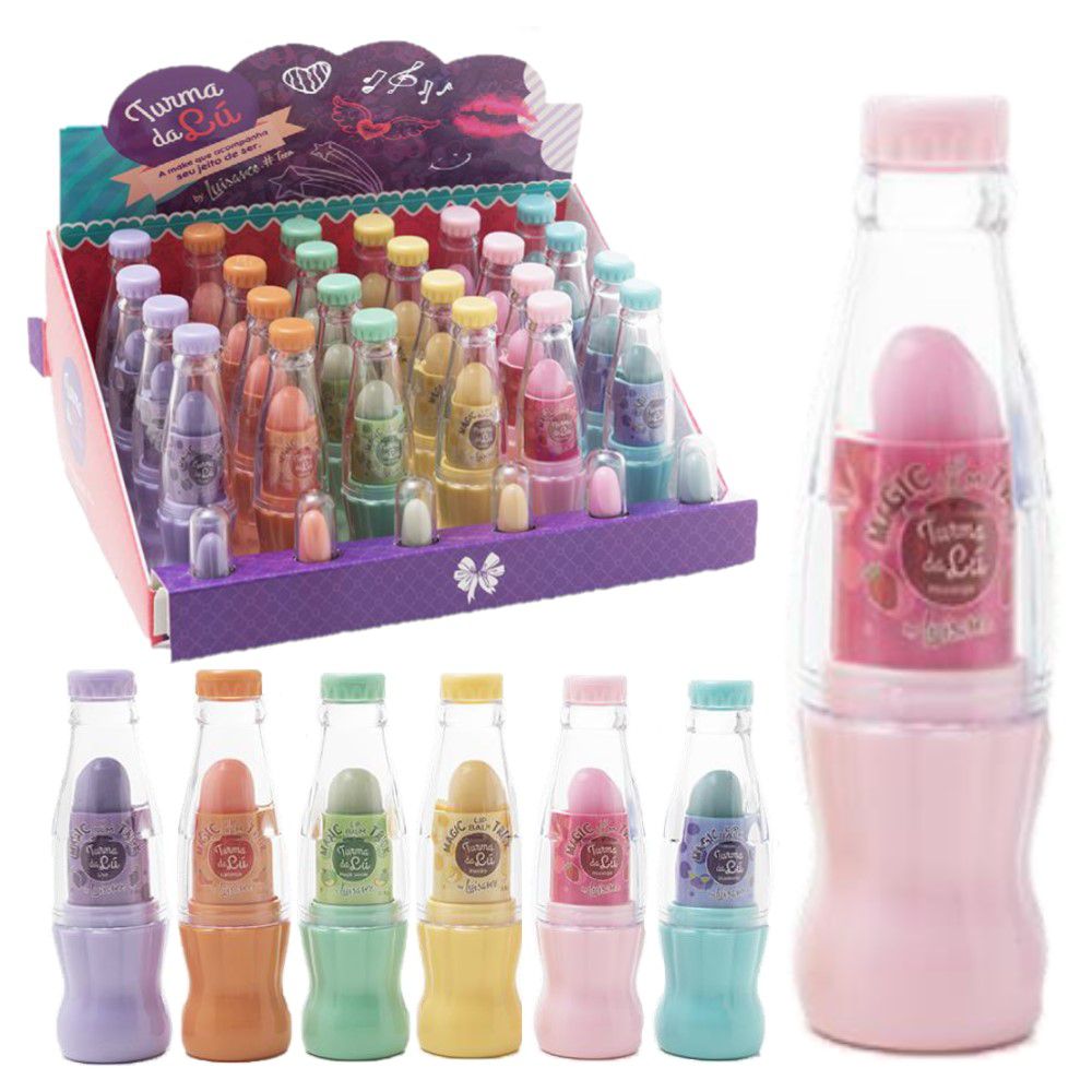 Turma da Lu - Magic Trick Lip Balm LT12003 - 6 und - Distribuidora JCF ...