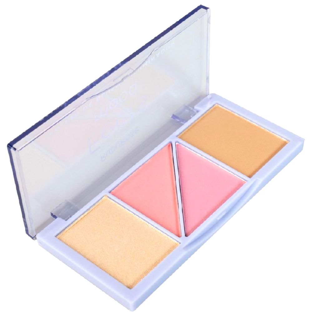 Novo Kit Paleta Ruby Rose Mood Blush, Contorno e Iluminador Atacado ...