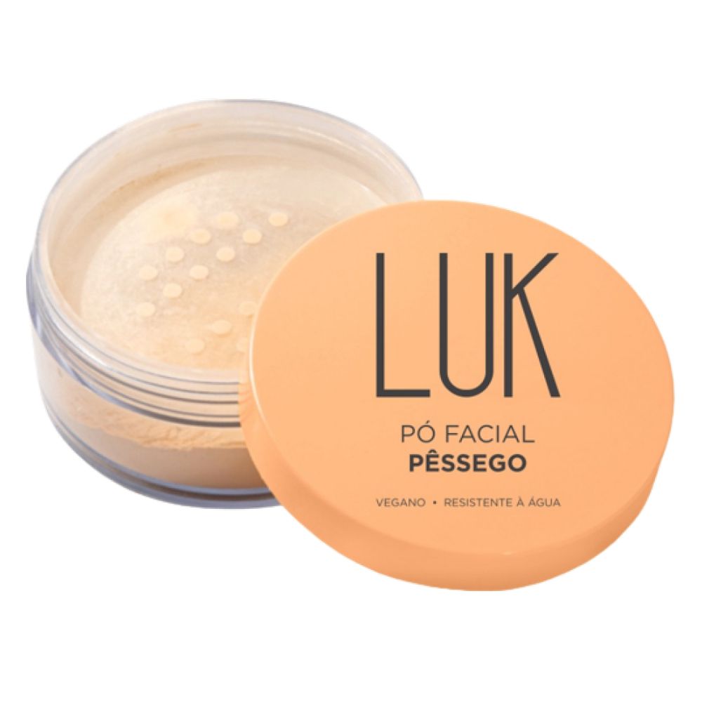 Luk Makeup - Pó Solto Vegano Pêssego LM24BX - Box c/24 - Distribuidora ...