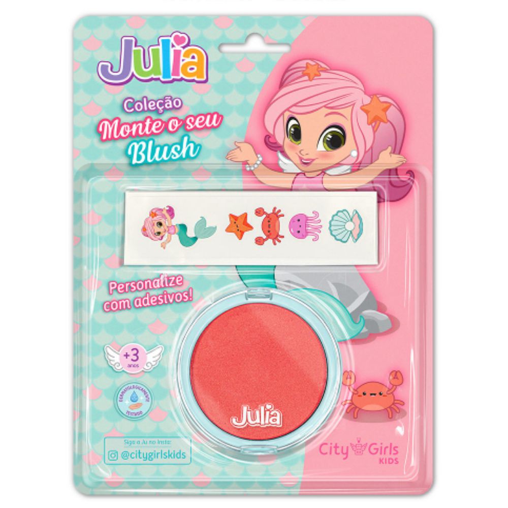 City Girls - Blush Infantil Monte seu Blush Sereia - CGK021 ...