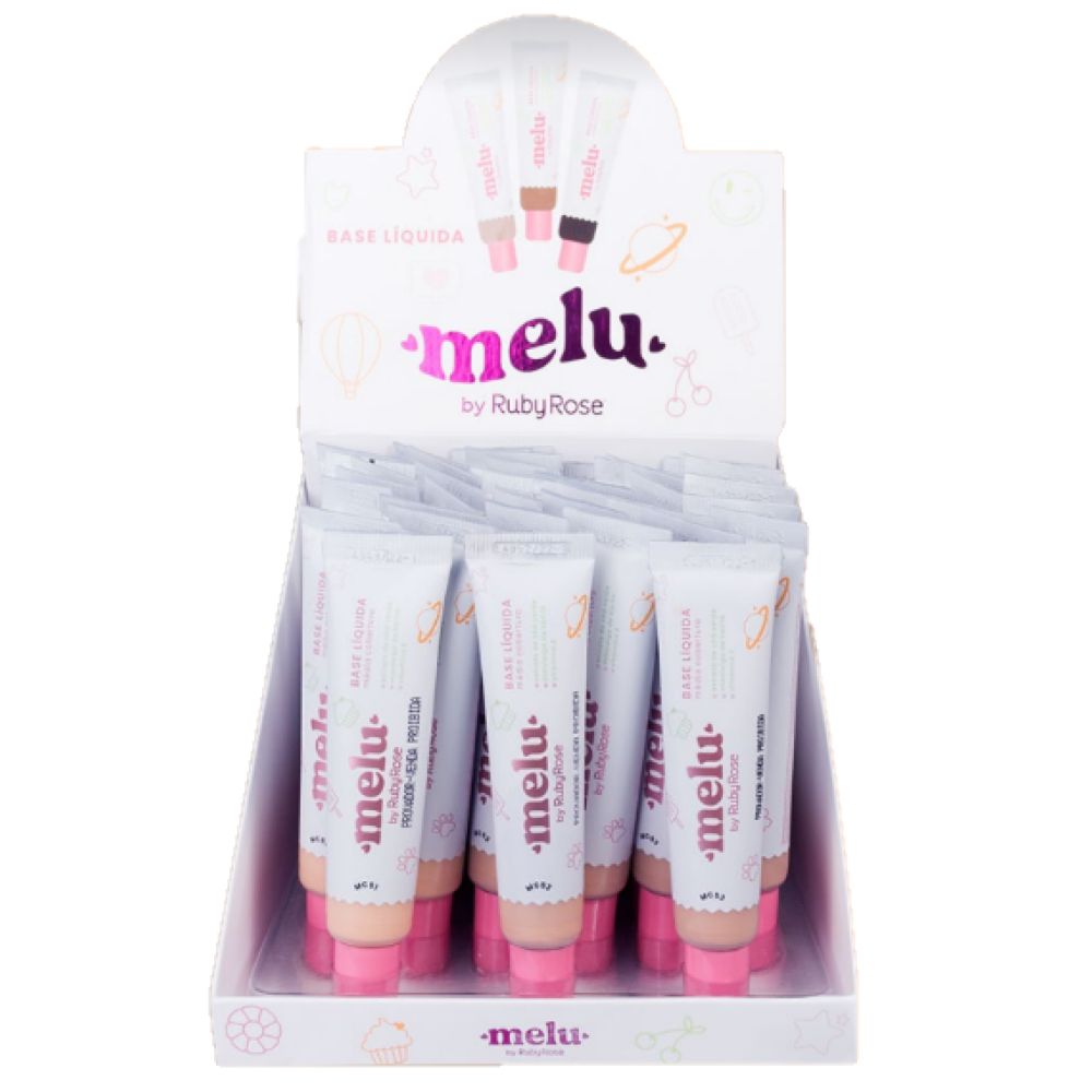 Nova Base Matte Ruby Rose Melu Atacado Kit - Distribuidora JCF ...