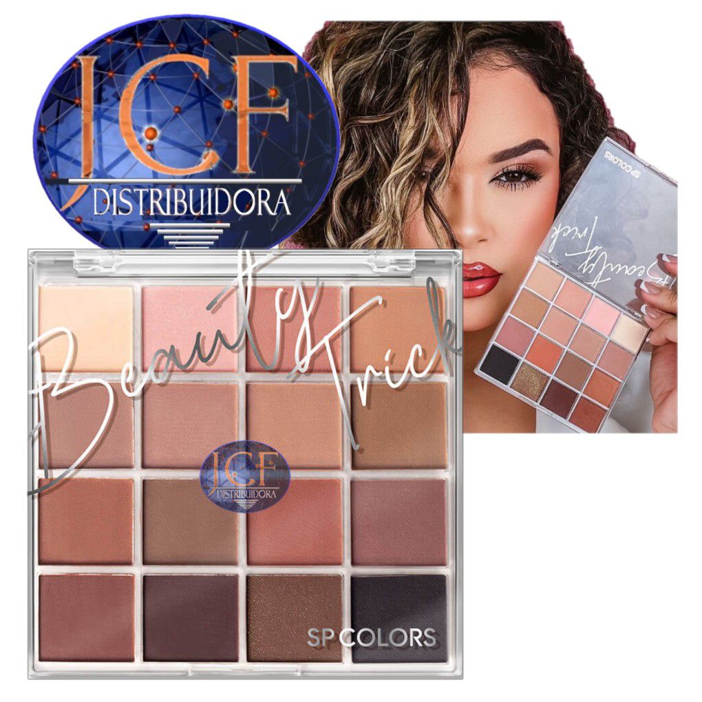 Sp Colors - Paleta de Sombra Beauty Trick Matte SP287 A - Distribuidora ...