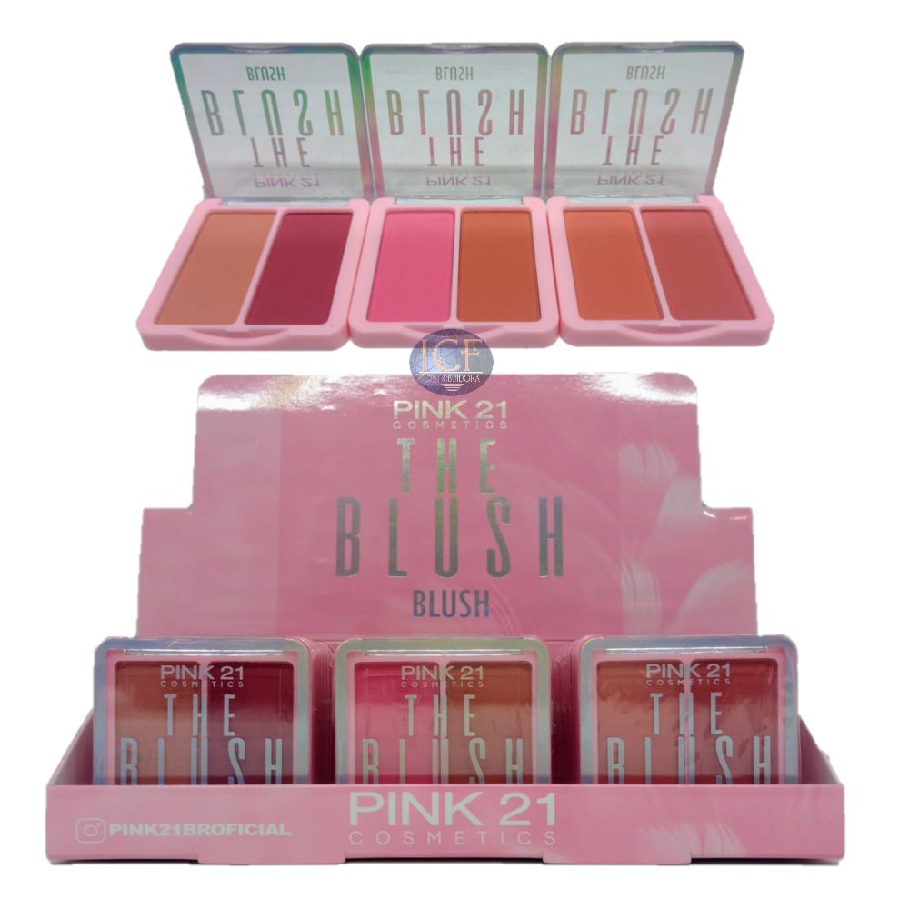 PINK21 - Duo de The Blush CS2783 - UNIT - Distribuidora JCF: Maquiagem ...