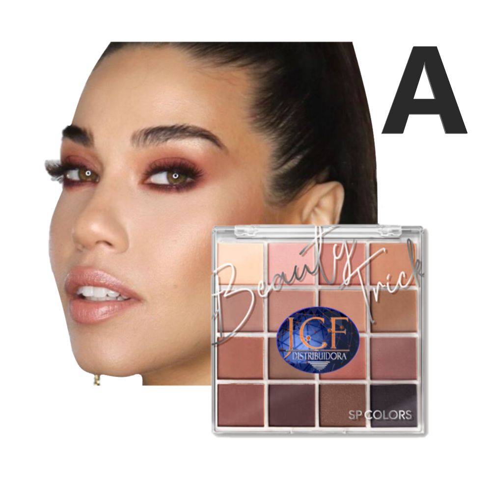 Sp Colors - Paleta de Sombra Beauty Trick SP287 - 02 Und A/B ...