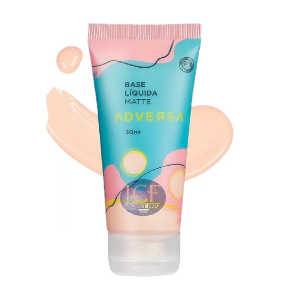 Adversa - Base Matte Vegana Tons Medios Claros - Kit C/12 un ...