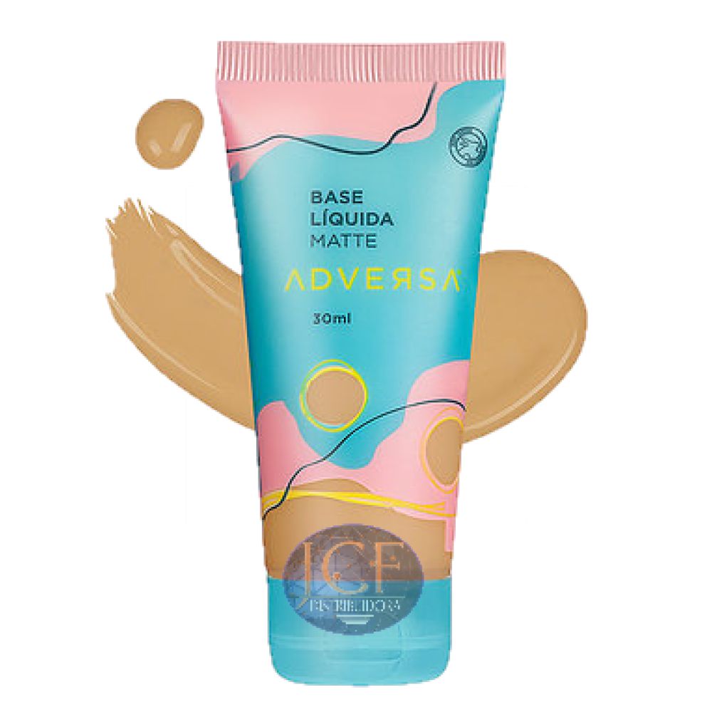 Adversa - Base Matte Vegana Tons Medios - Kit C/3 un - Distribuidora ...