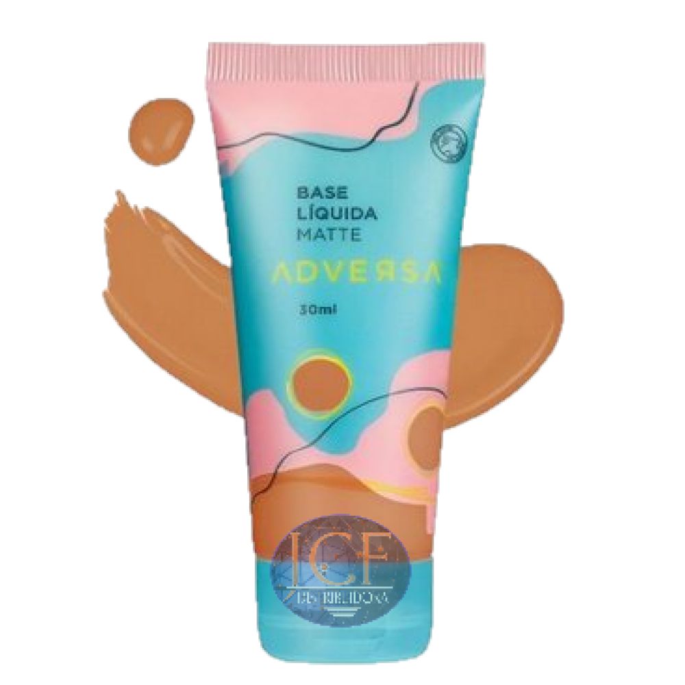 Adversa - Base Matte Vegana Tons Medios Escuros - Kit C/12un ...