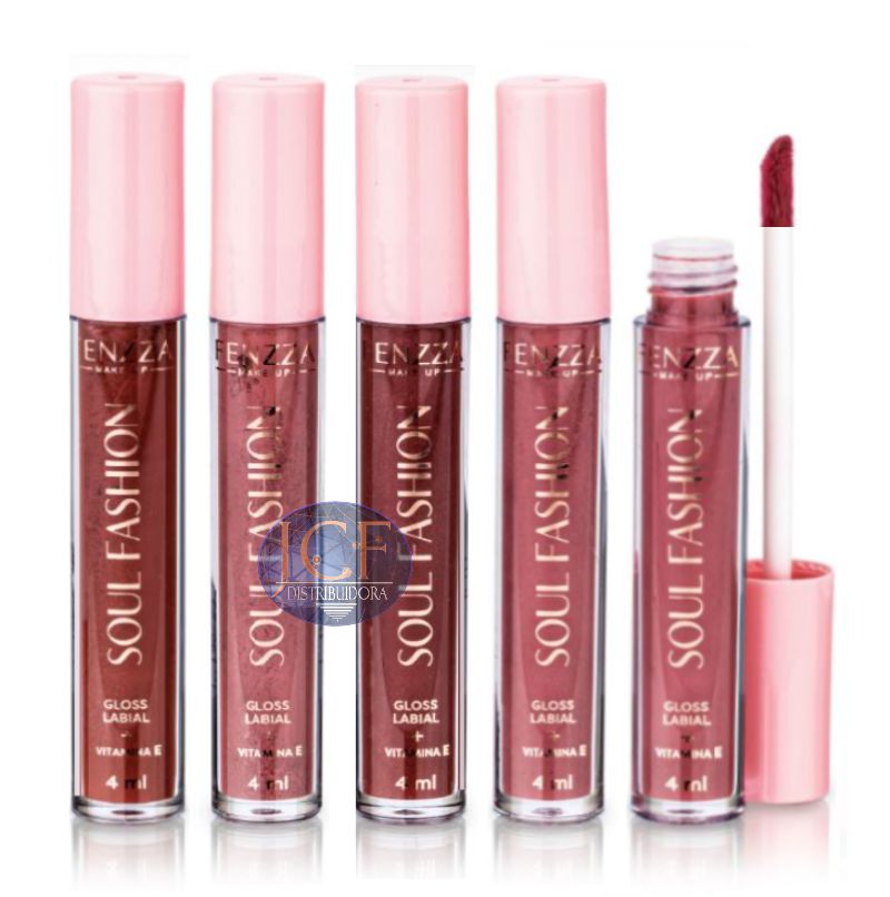 Fenzza - Lip Gloss Soul Fashion FZ22009 - 24 Unid - Distribuidora JCF ...