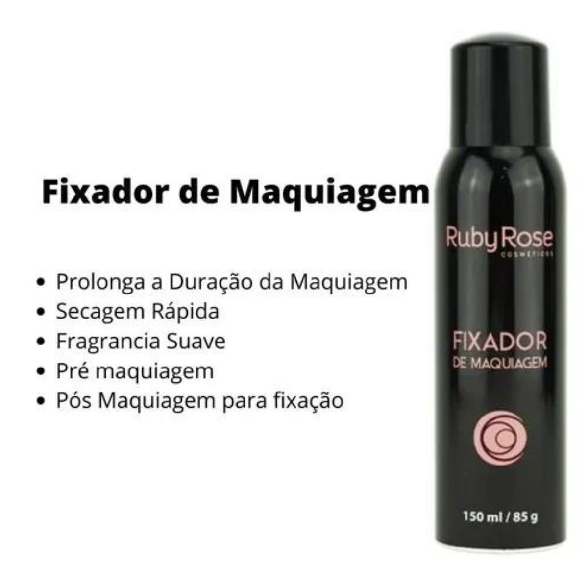 Ruby Rose - Fixador de Maquiagem Spray HB312 -12 Unid - Distribuidora JCF: Maquiagem e ...
