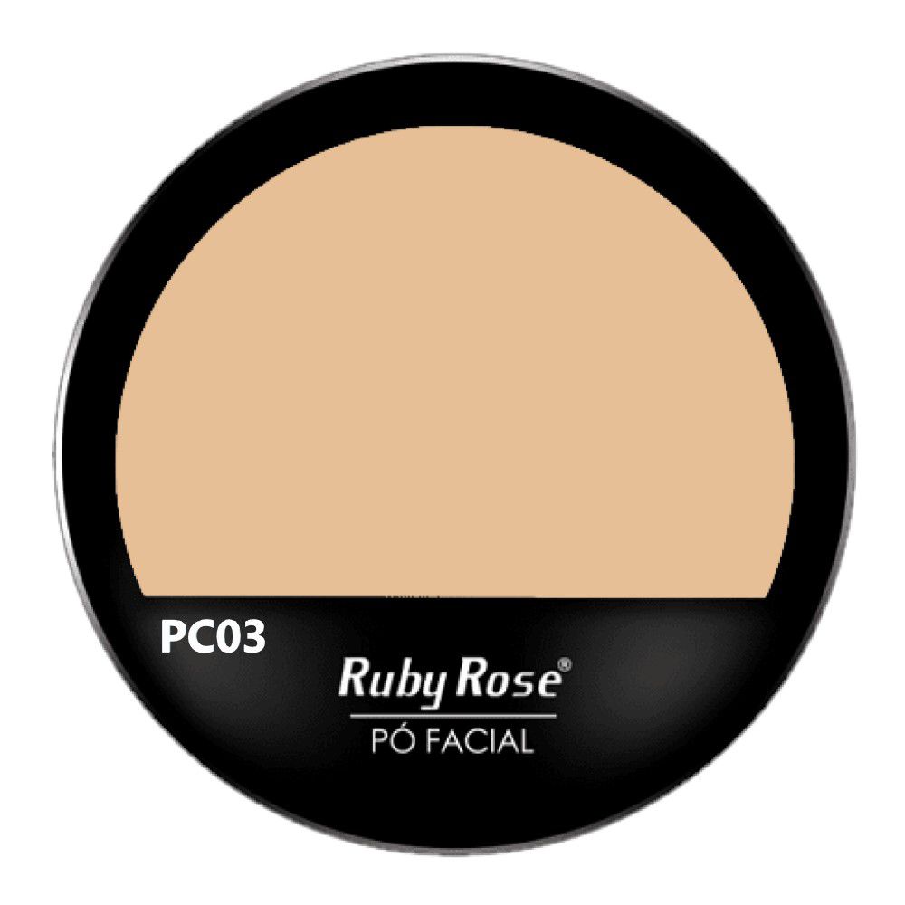 Ruby Rose - Po Facial Compacto Cores Claras HB7206 - 36 und ...