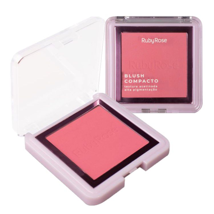 Ruby Rose - Blush Compacto Alta Pigmentação HB861 - 24 Unid ...