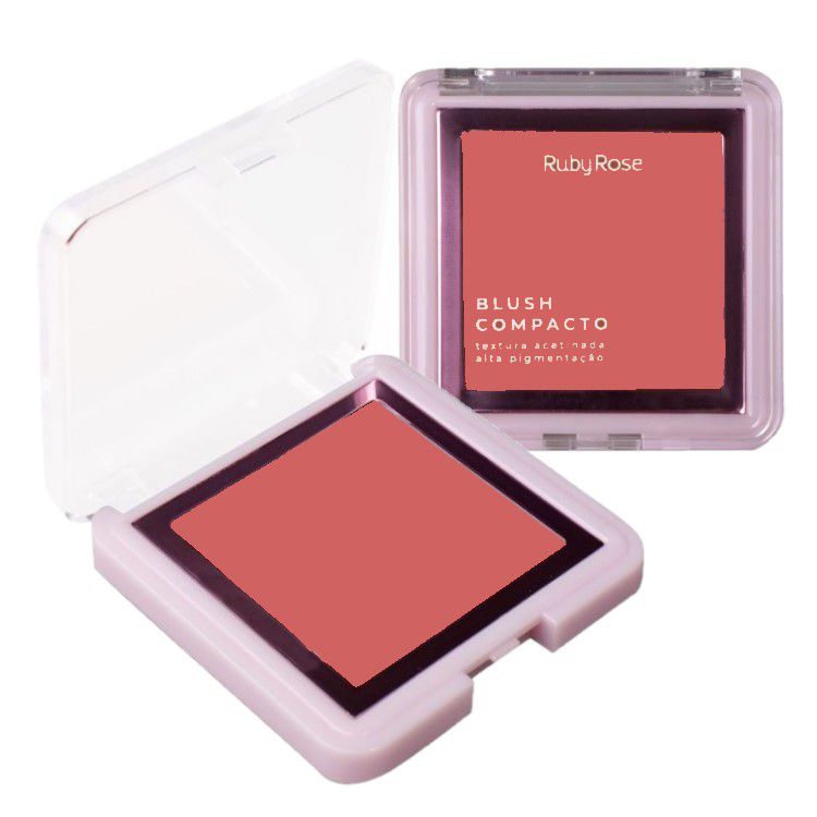 Ruby Rose - Blush Compacto Alta Pigmentação HB861 - 24 Unid ...