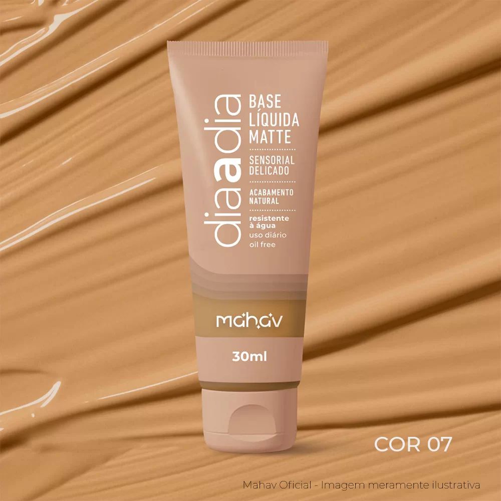 Mahav - Base Liquida Matte DIA A DIA BM-MV - 8 und - Distribuidora JCF ...