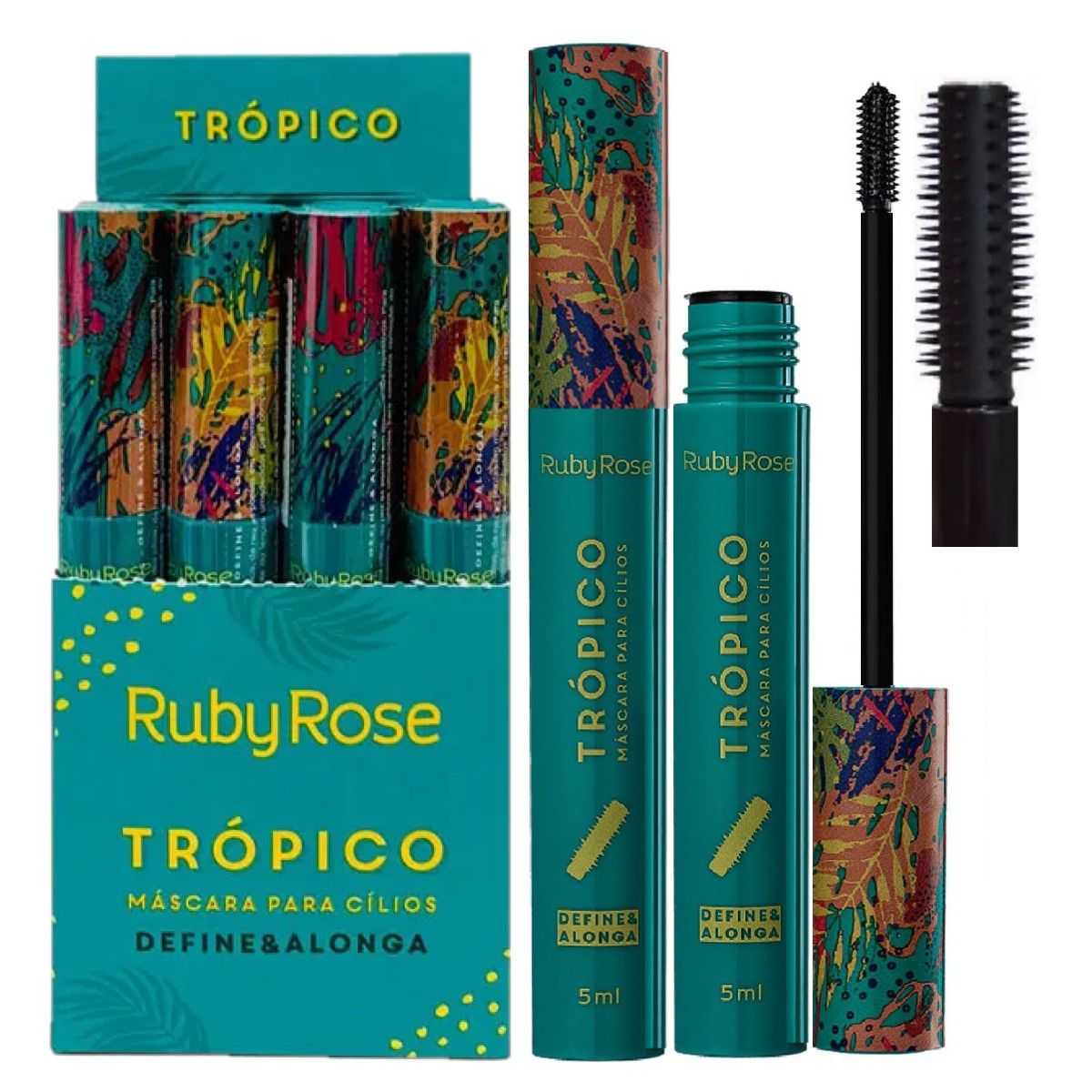 Mascara de Cilios Tropico Ruby Rose em Atacado para Revender - 12 Unid ...