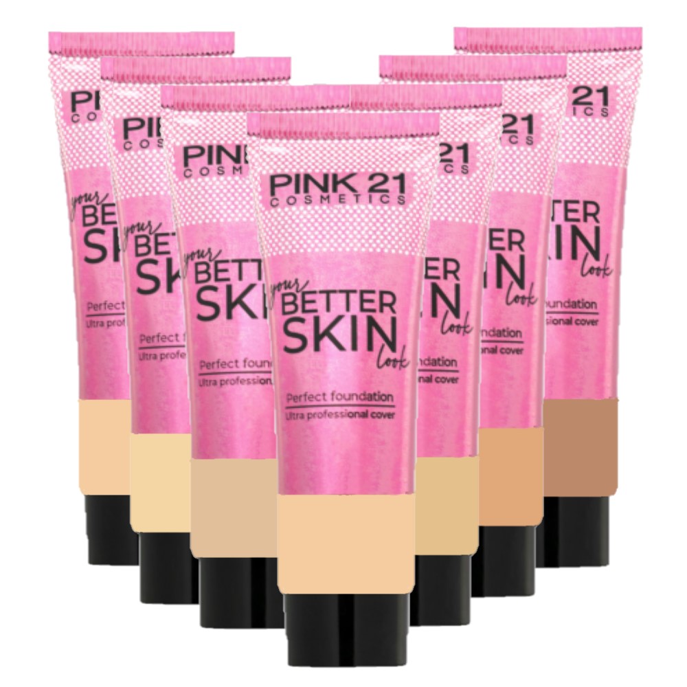 Pink 21 - Base Your Better Skin Look CS3492 - Kit C/24 Und ...