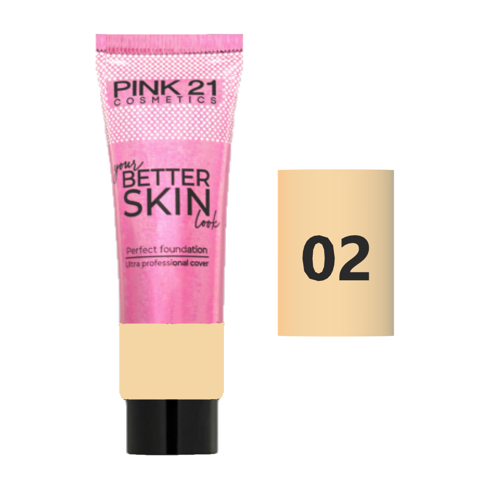 Pink 21 - Base Your Better Skin Look CS3492 - Unit - Distribuidora JCF: Maquiagem e Cosméticos ...