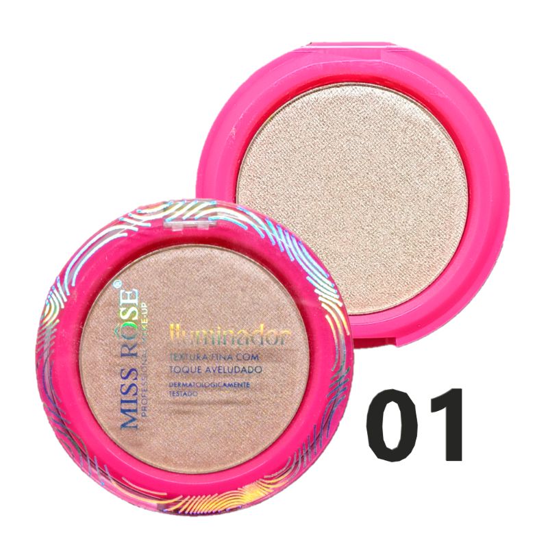 Miss Rose - Iluminador Compacto MR065 - 4 Und - Distribuidora JCF ...