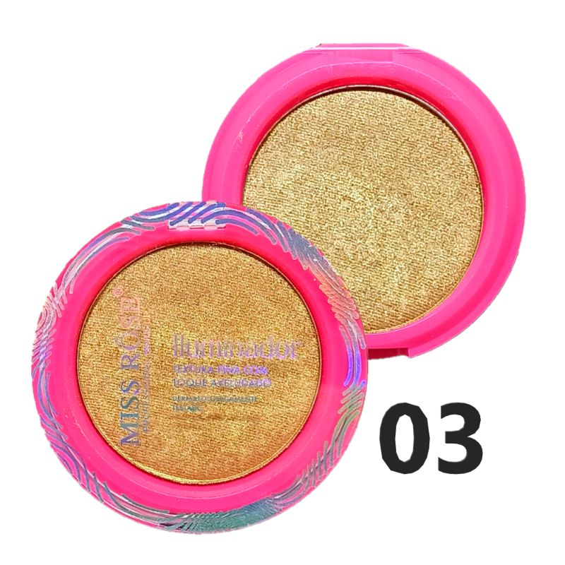 Miss Rose - Iluminador Compacto MR065 - 4 Und - Distribuidora JCF ...