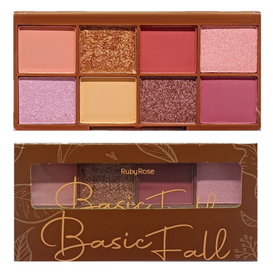 Ruby Rose - Paleta de Sombras Basic Fall HBF527 - 12 Und - Distribuidora JCF: Maquiagem e ...