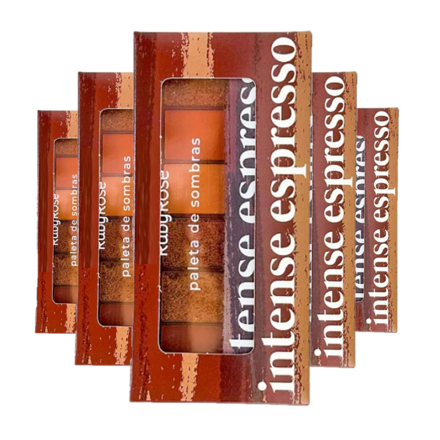Ruby Rose - Paleta de Sombra Intense Espresso HBF532 - Distribuidora JCF: Maquiagem e Cosméticos ...