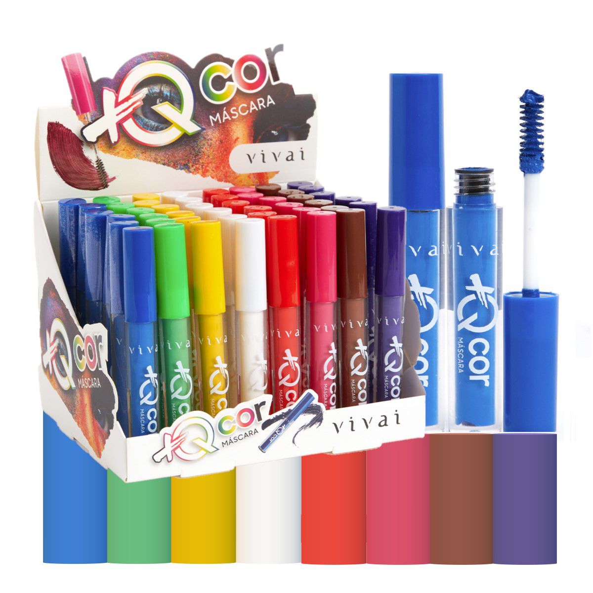 Vivai - Mascara Q Cor 2120 - Kit C/08 UND - Distribuidora JCF ...
