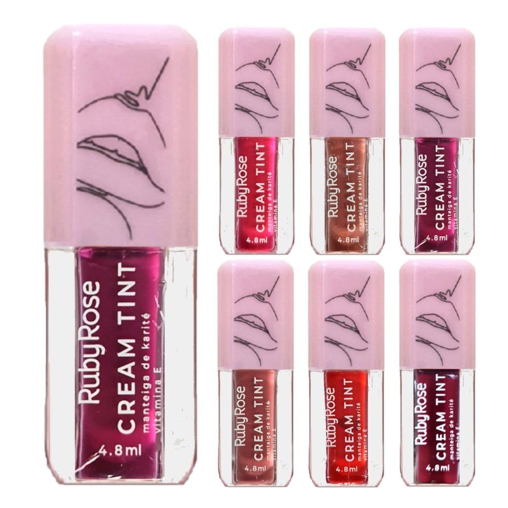 Ruby Rose - Cream Tint Vit E HB8233 - 06 Unid ( Cor 1 a 6 ...